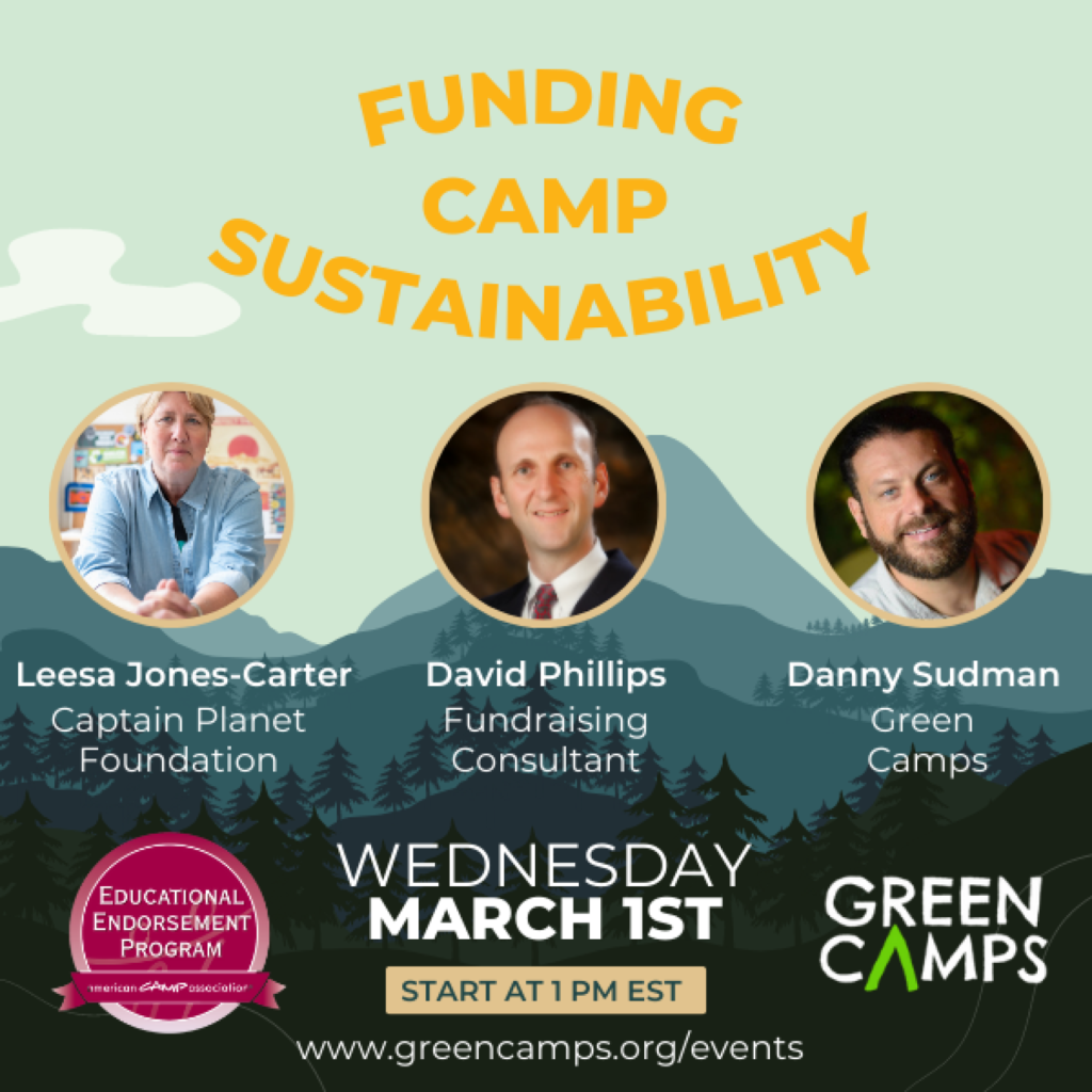 Funding Camp Sustainability | American Camp Association New England
