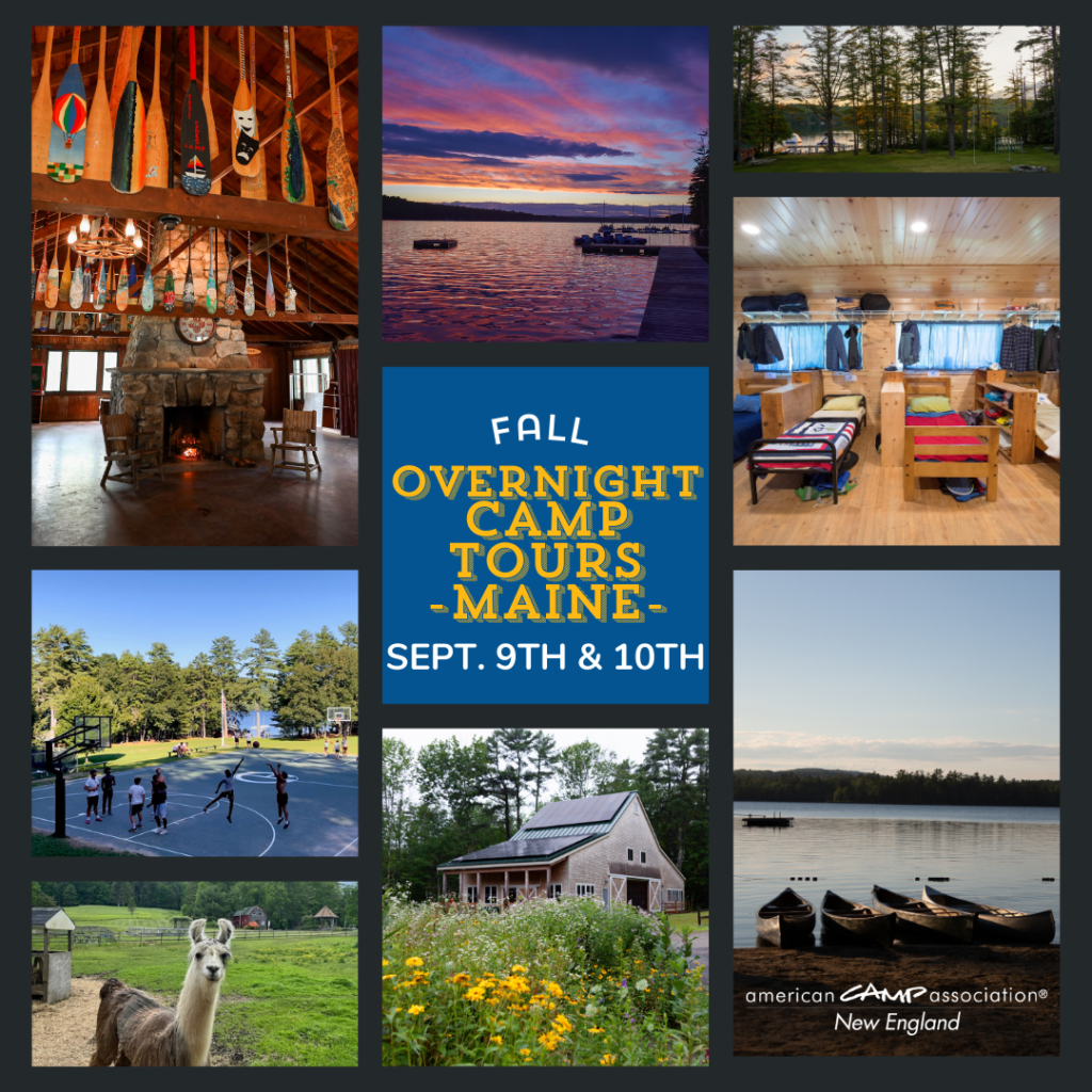 New England Overnight Camp Tours - Maine | American Camp Association ...
